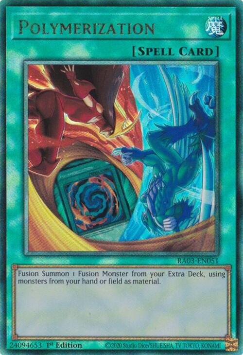 Polymerization (B) (HERO Art) (PUR) - Quarter Century Bonanza - YuGiOh ...