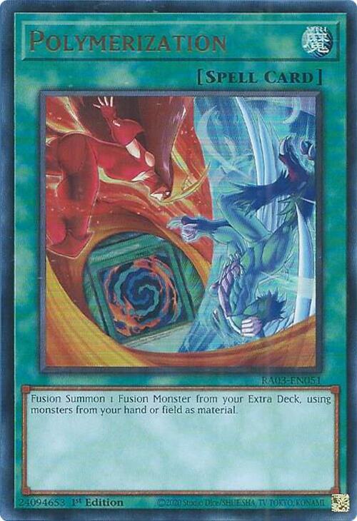 Polymerization (A) (Alternate Art) (UR) - Quarter Century Bonanza - YuGiOh - TCGplayer.com