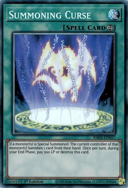 Summoning Curse (PCR) - Quarter Century Bonanza - YuGiOh - TCGplayer.com