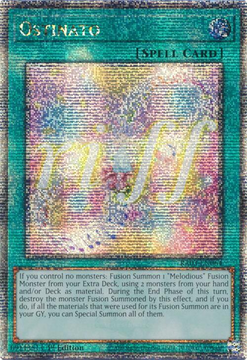Ostinato (Quarter Century Secret Rare) - Quarter Century Bonanza - YuGiOh - TCGplayer.com