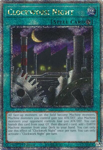 Clockwork Night (Quarter Century Secret Rare) - Quarter Century Bonanza ...