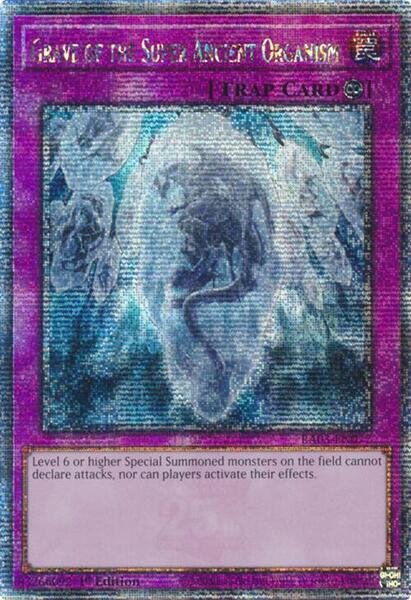 Grave of the Super Ancient Organism (Quarter Century Secret Rare) - Quarter Century Bonanza ...