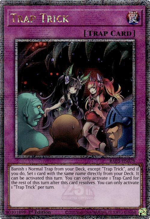 Trap Trick (Quarter Century Secret Rare) - Quarter Century Bonanza - YuGiOh - TCGplayer.com