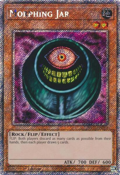 Morphing Jar (Platinum Secret Rare) - Quarter Century Bonanza - YuGiOh ...