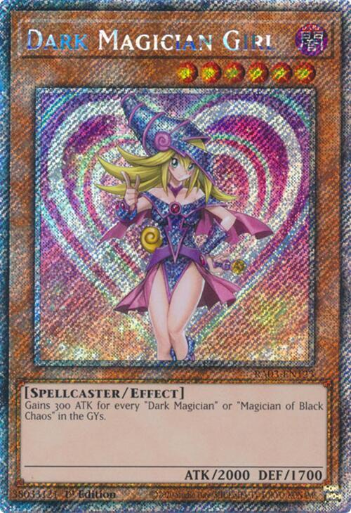 Dark Magician Girl (Platinum Secret Rare) (B) - Quarter Century Bonanza - YuGiOh - TCGplayer.com