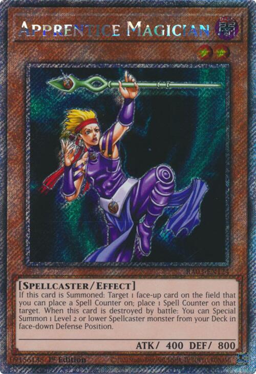 Apprentice Magician (Platinum Secret Rare) - Quarter Century Bonanza - YuGiOh - TCGplayer.com