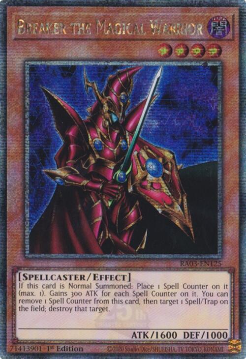 Breaker the Magical Warrior (Quarter Century Secret Rare) - Quarter ...