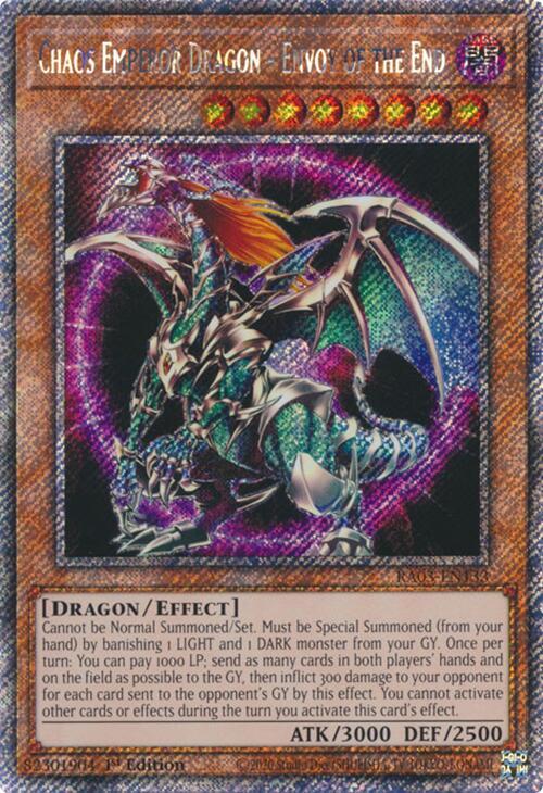 Chaos Emperor Dragon - Envoy of the End (Platinum Secret Rare ...