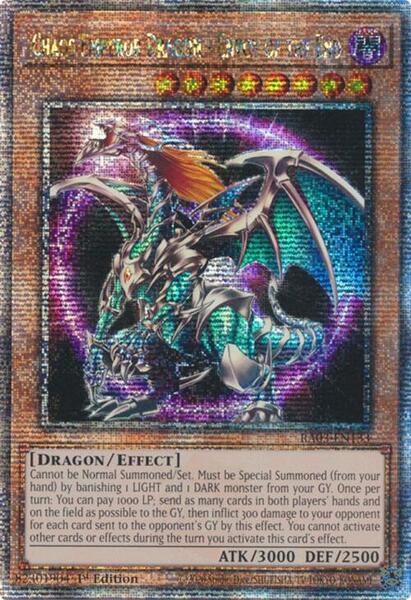 Chaos Emperor Dragon - Envoy of the End (Quarter Century Secret Rare ...