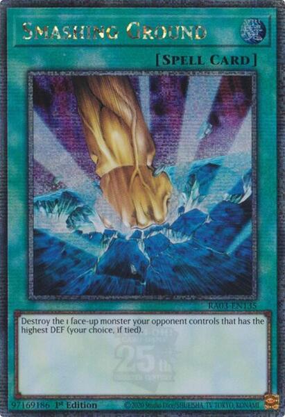 Smashing Ground (Quarter Century Secret Rare) - Quarter Century Bonanza ...