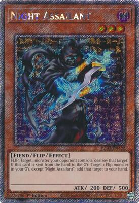 Night Assailant (Platinum Secret Rare) - Quarter Century Bonanza ...