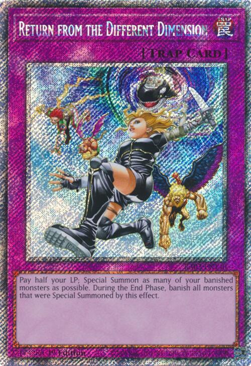 Return from the Different Dimension (Platinum Secret Rare) - Quarter ...