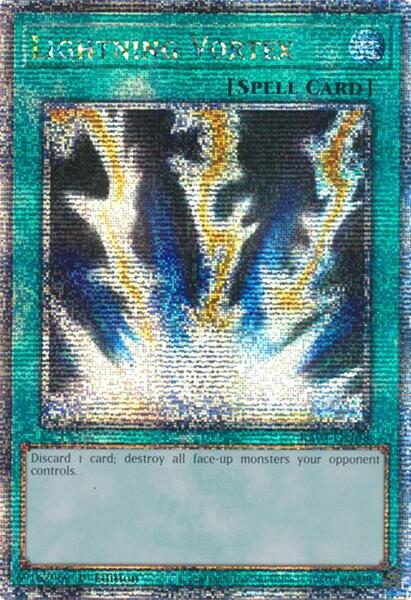 Lightning Vortex (Quarter Century Secret Rare) - Quarter Century ...