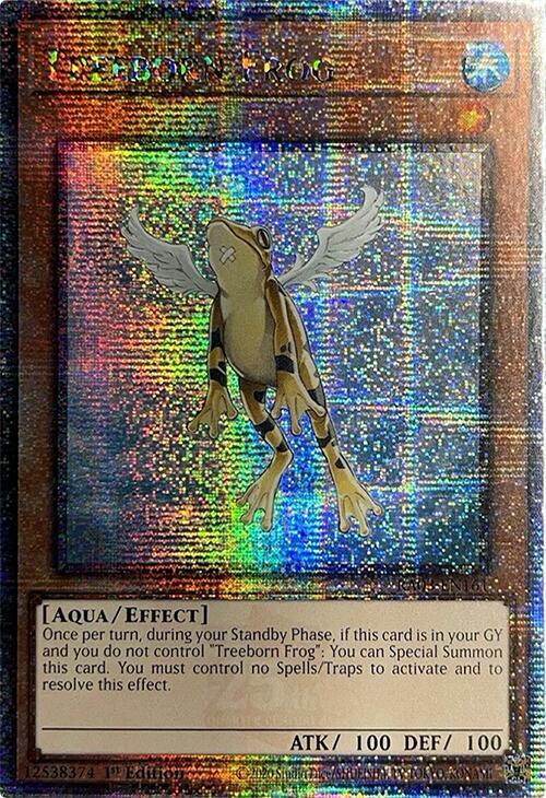Treeborn Frog (Quarter Century Secret Rare) - Quarter Century Bonanza ...