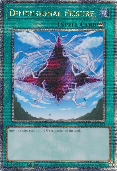 Dimensional Fissure (Quarter Century Secret Rare) - Quarter Century ...