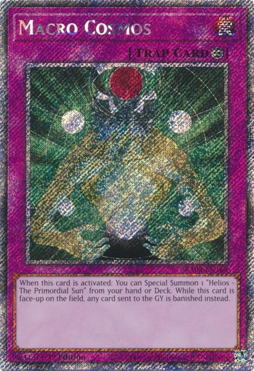 Macro Cosmos (Platinum Secret Rare) - Quarter Century Bonanza - YuGiOh ...