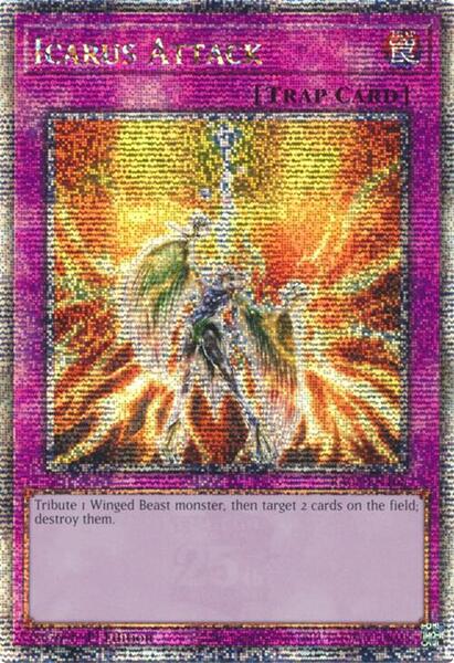 Icarus Attack (Quarter Century Secret Rare) - Quarter Century Bonanza ...