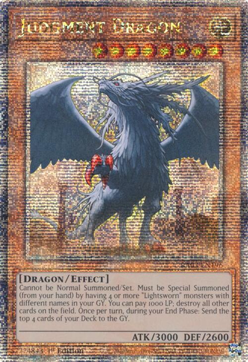 Judgment Dragon (Quarter Century Secret Rare) - Quarter Century Bonanza ...