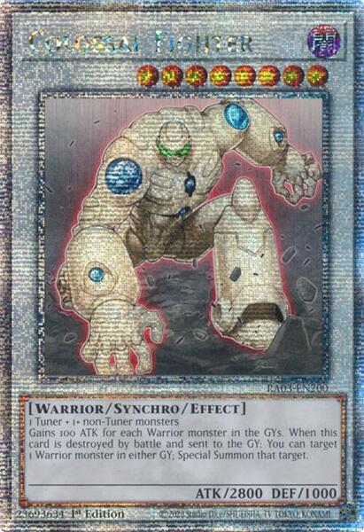 Colossal Fighter (Quarter Century Secret Rare) - Quarter Century ...