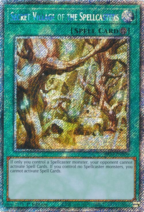 Secret Village of the Spellcasters (Platinum Secret Rare) - Quarter ...