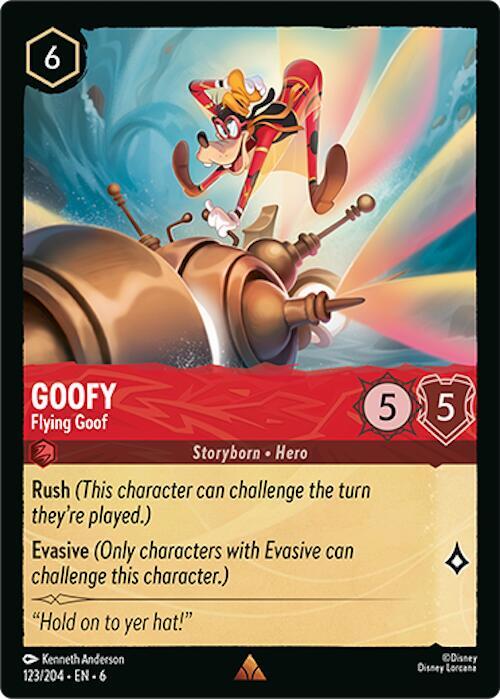 Goofy - Flying Goof - Azurite Sea - Disney Lorcana - TCGplayer.com