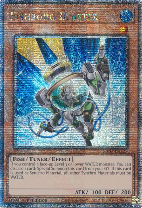 Fishborg Blaster (Quarter Century Secret Rare) - Quarter Century ...