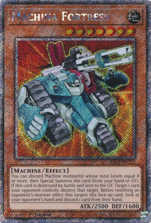 Machina Gearframe (Platinum Secret Rare) - Quarter Century Bonanza ...