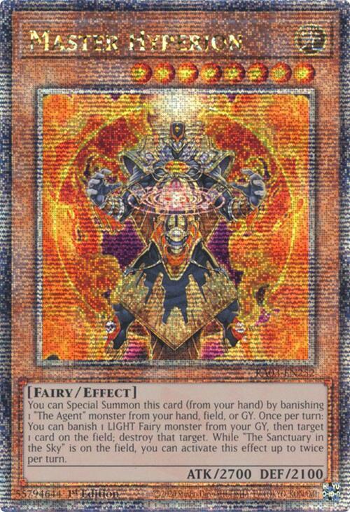 Master Hyperion (Quarter Century Secret Rare) - Quarter Century Bonanza ...