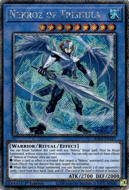 Nekroz of Trishula (Platinum Secret Rare) - Quarter Century Bonanza - YuGiOh - TCGplayer.com
