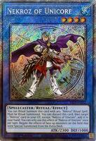 Nekroz of Unicore (Platinum Secret Rare) - Quarter Century Bonanza - YuGiOh - TCGplayer.com
