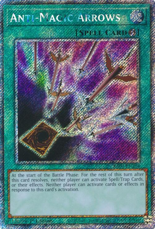 Anti-Magic Arrows (Platinum Secret Rare) - Quarter Century Bonanza ...