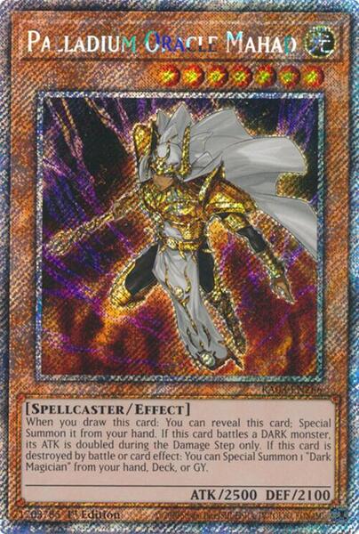 Palladium Oracle Mahad (Platinum Secret Rare) - Quarter Century Bonanza ...