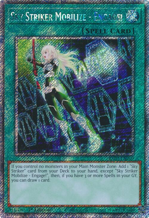 Sky Striker Ace - Shizuku (Platinum Secret Rare) - Quarter Century Bonanza - YuGiOh - TCGplayer.com