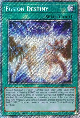Fusion Destiny (Platinum Secret Rare) - Quarter Century Bonanza ...