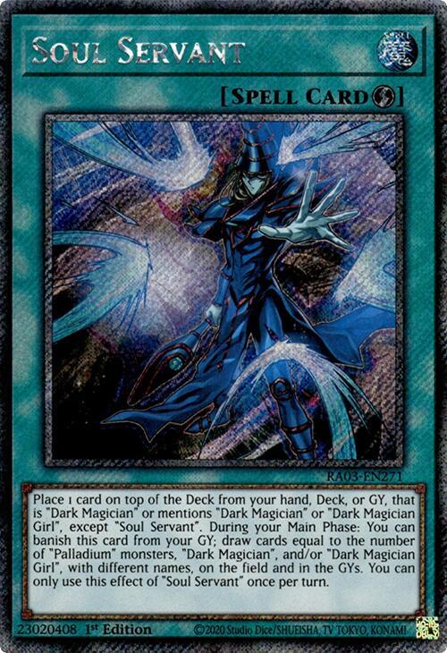 Soul Servant (Platinum Secret Rare) - Quarter Century Bonanza - YuGiOh - TCGplayer.com