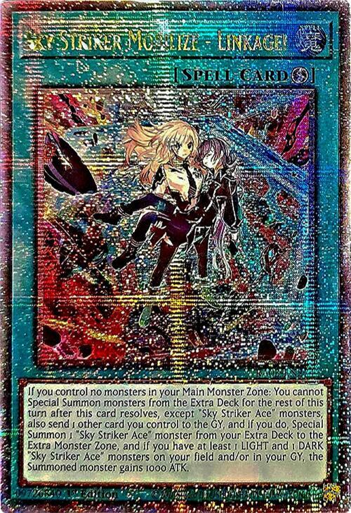 Sky Striker Ace - Raye (Alternate Art) (Quarter Century Secret Rare) - Battles of Legend ...