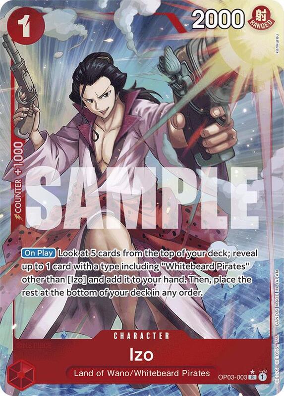 Izo (OP03-003) (Full Art) - Premium Booster -The Best- - One Piece Card Game - TCGplayer.com