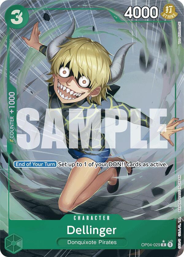 Dellinger (Full Art) - Premium Booster -The Best- - One Piece Card Game ...