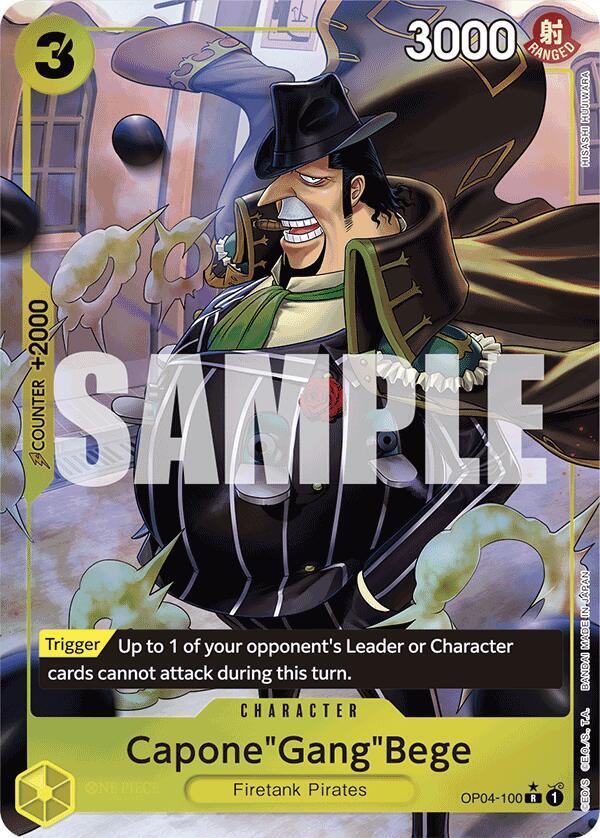 Capone"Gang"Bege (OP04-100) (Full Art) - Premium Booster -The Best ...
