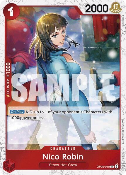 Nico Robin (Jolly Roger Foil) - Premium Booster -The Best- - One Piece ...