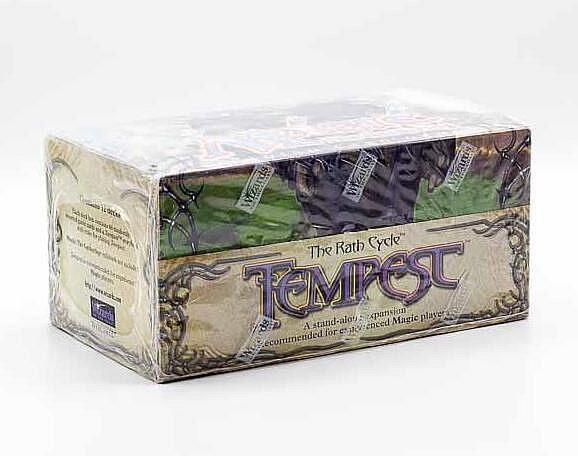 Tempest Tournament Pack Display - Tempest - Magic: The Gathering ...