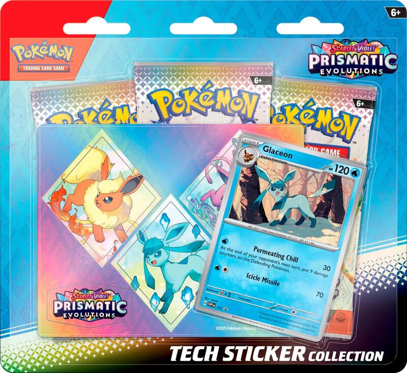 Prismatic Evolutions Tech Sticker Collection [Glaceon] - SV: Prismatic ...