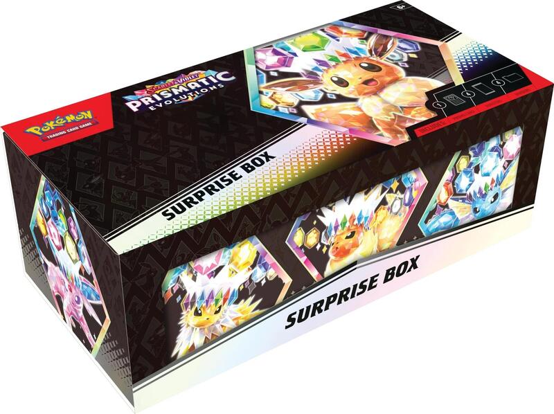 Prismatic Evolutions Surprise Box - SV: Prismatic Evolutions - Pokemon ...