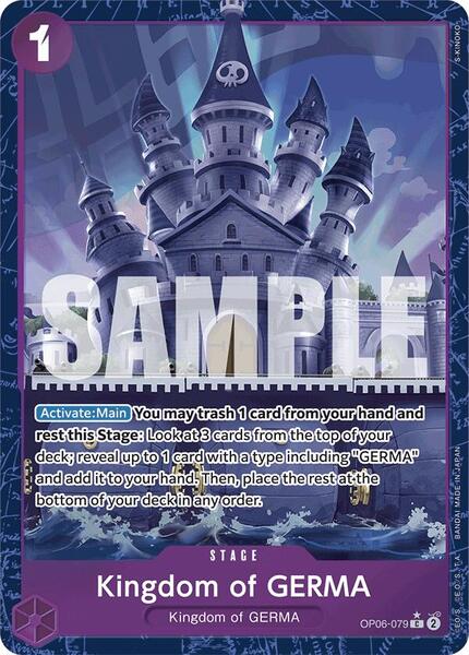 Kingdom of GERMA (Alternate Art) - Premium Booster -The Best- - One ...