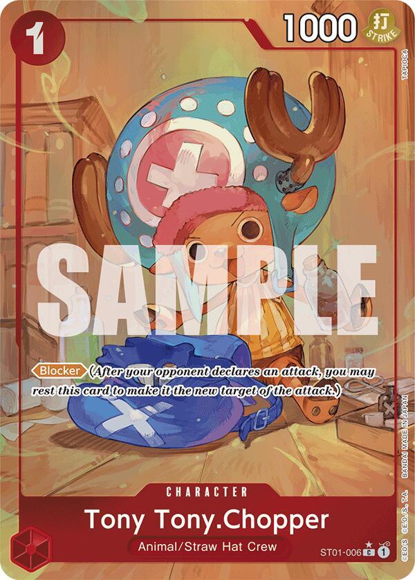 Tony Tony.Chopper (ST01-006) (Alternate Art) - Premium Booster -The Best- - One Piece Card Game ...