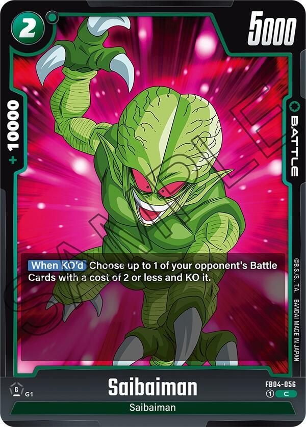 Saibaiman - Ultra Limit - Dragon Ball Super: Fusion World