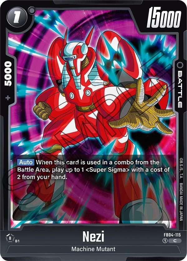 Nezi - Ultra Limit - Dragon Ball Super: Fusion World