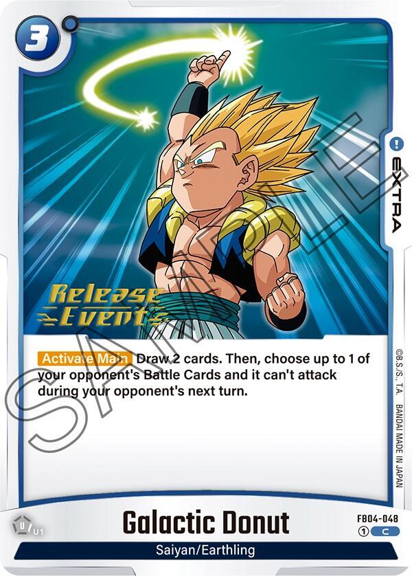Galactic Donut - Ultra Limit Release Event Cards - Dragon Ball Super ...