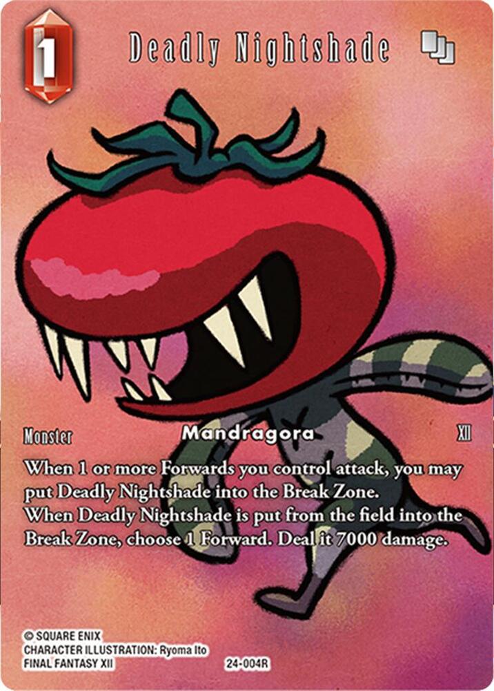 Deadly Nightshade (Full Art) - Hidden Legends - Final Fantasy TCG