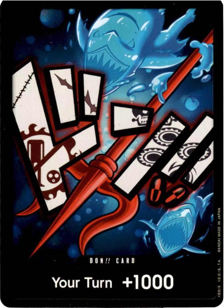 DON!! Card (Hody Jones) - Premium Booster -The Best- - One Piece Card ...